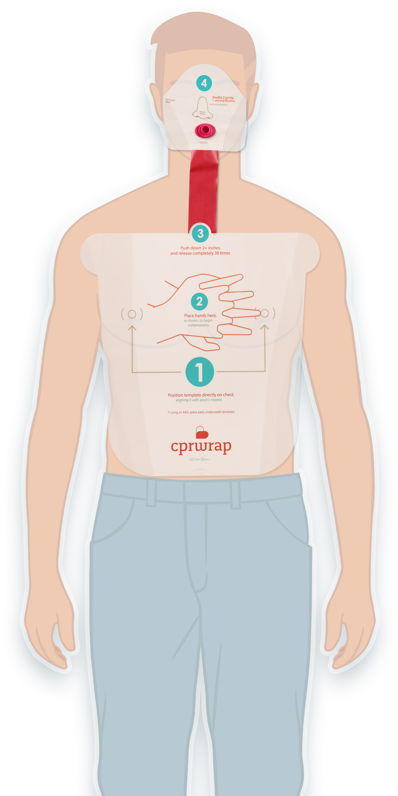 CPR Wrap | A CPR Tool For First Aid Kits