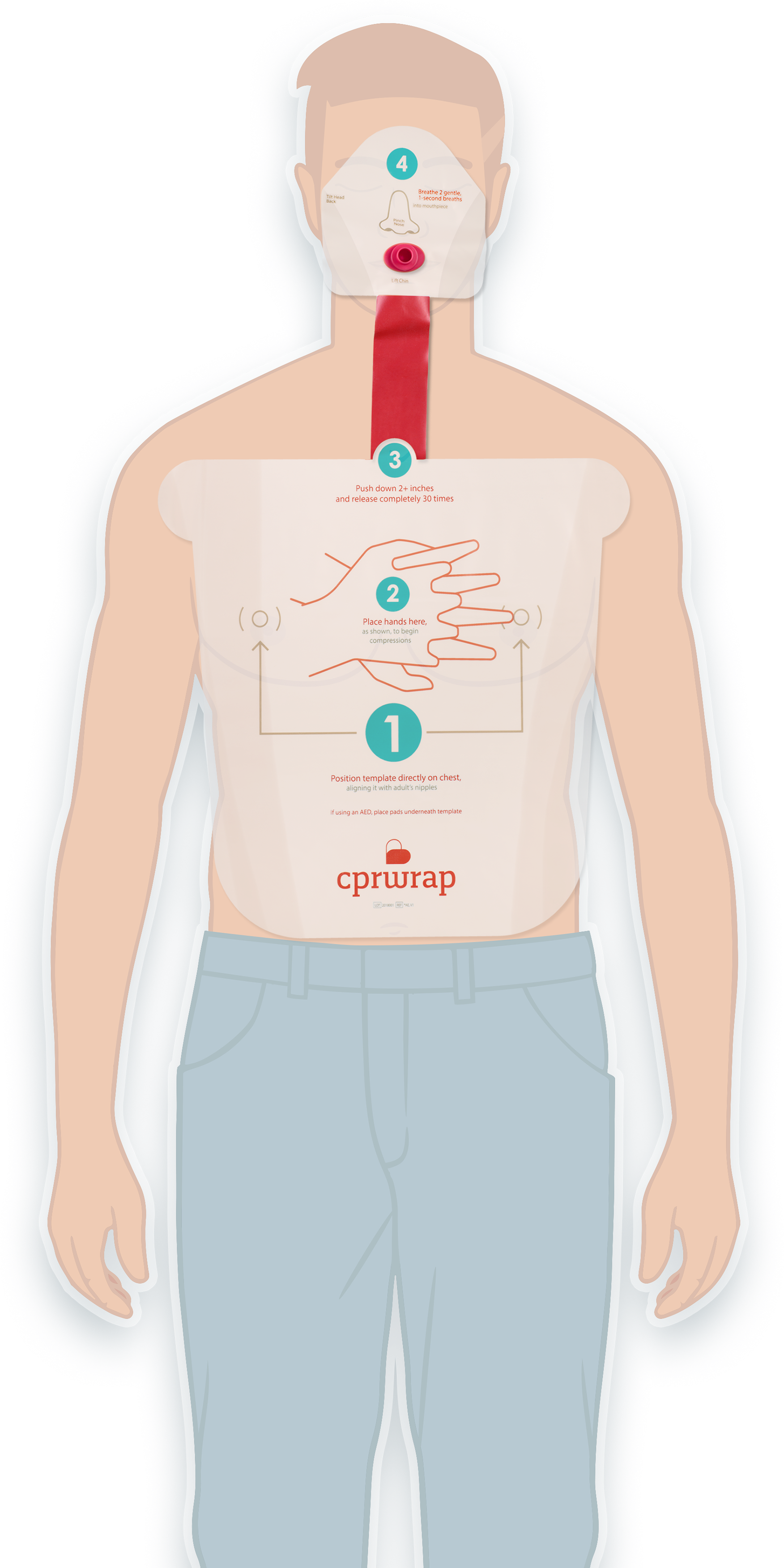CPR Wrap | A CPR Tool For First Aid Kits