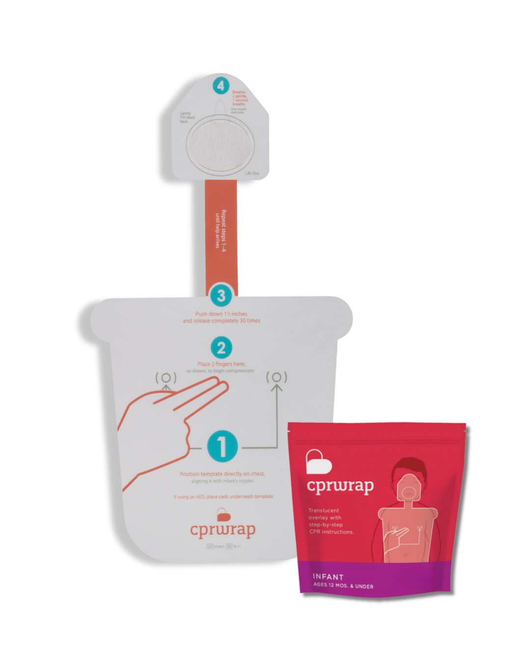 Infant CPRWrap® Aid | More Than A CPR Mask - CPR Wrap